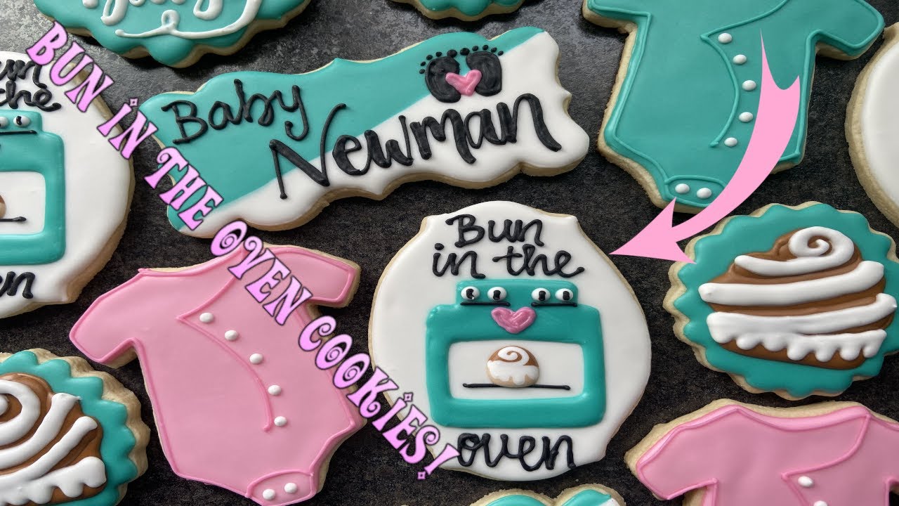Bun In The Oven | Cookie Decorating Tutorial! - YouTube