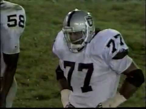 Lyle Alzado attempts NFL return 5 yrs after retirement v Bears 1990 ...