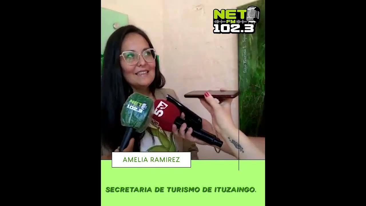 Amelia Ramirez - Secretaria de Turismo de Ituzaingo. - YouTube
