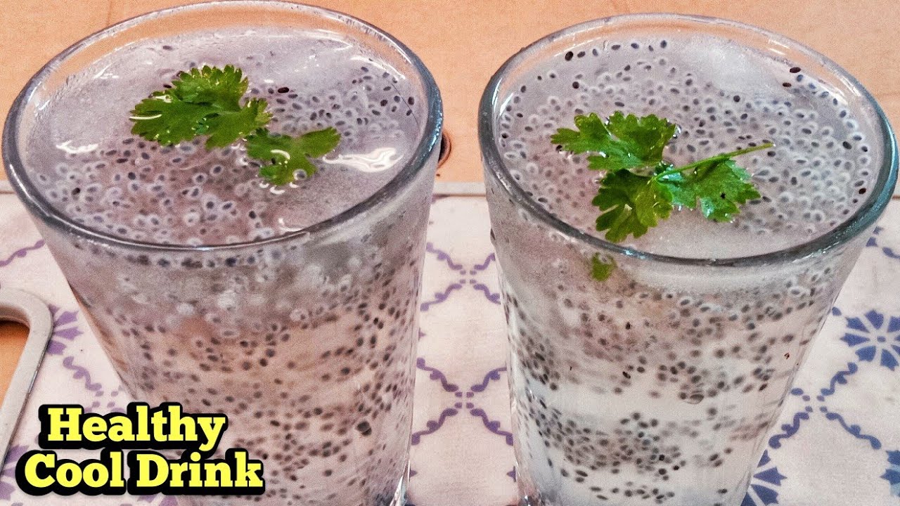 Basil Seeds(Sabja) Drink Recipe | Garmiyon Ki Sabse Best Drink ️ ...