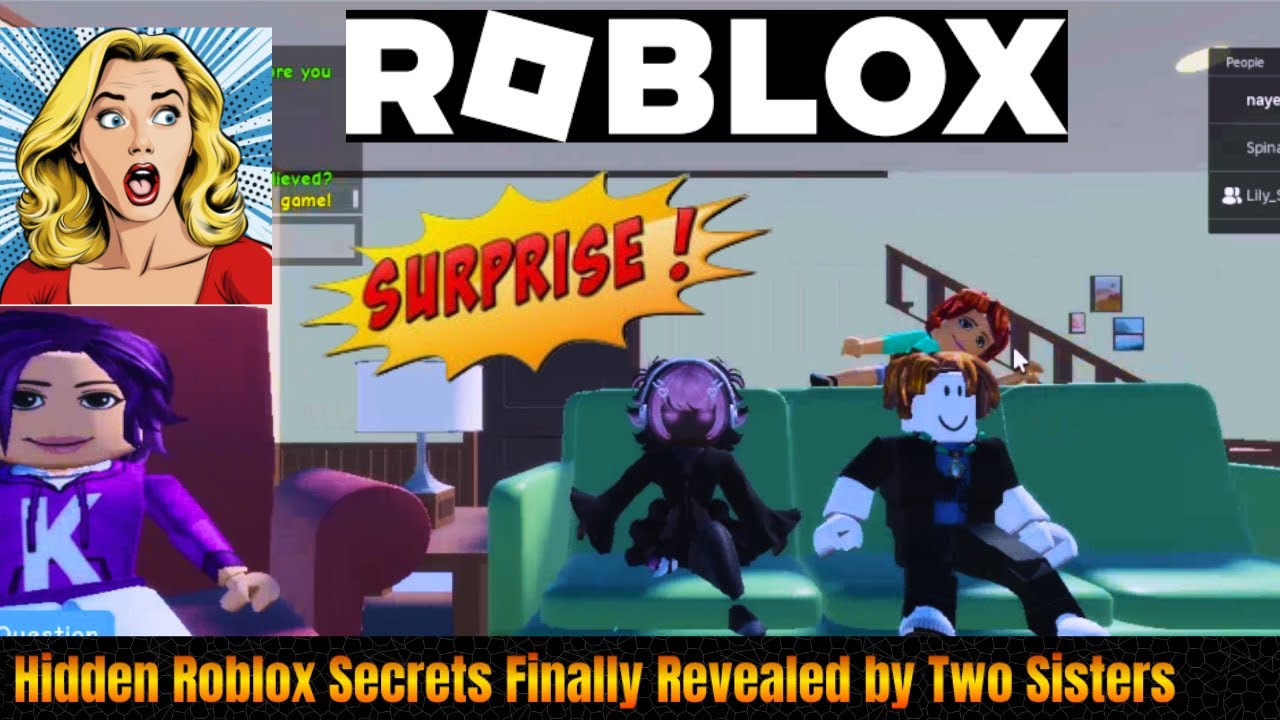 Hidden Roblox Secrets Finally Revealed by Two Sisters - YouTube