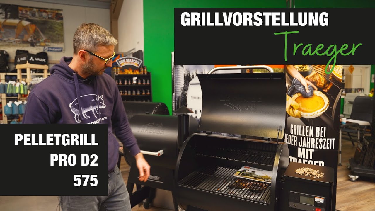 Grillvorstellung | TRAEGER PELLETGRILL PRO D2 575 im Überblick ...