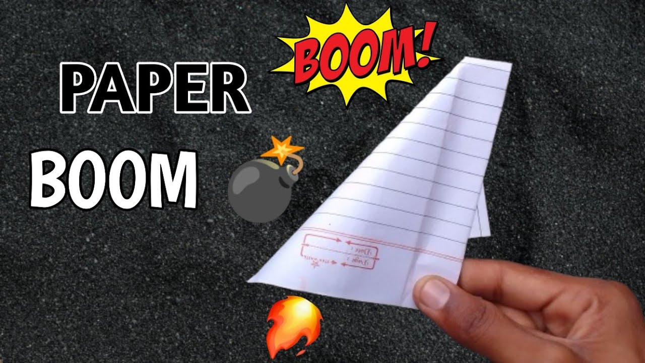 HOW TO MAKE PAPER POPPER 💣😱 || HOW TO MAKE PAPER BOOM || - YouTube