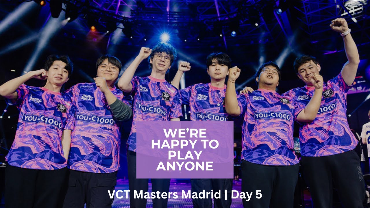 PRX Press Conference | Day 5 | VCT Masters Madrid - YouTube