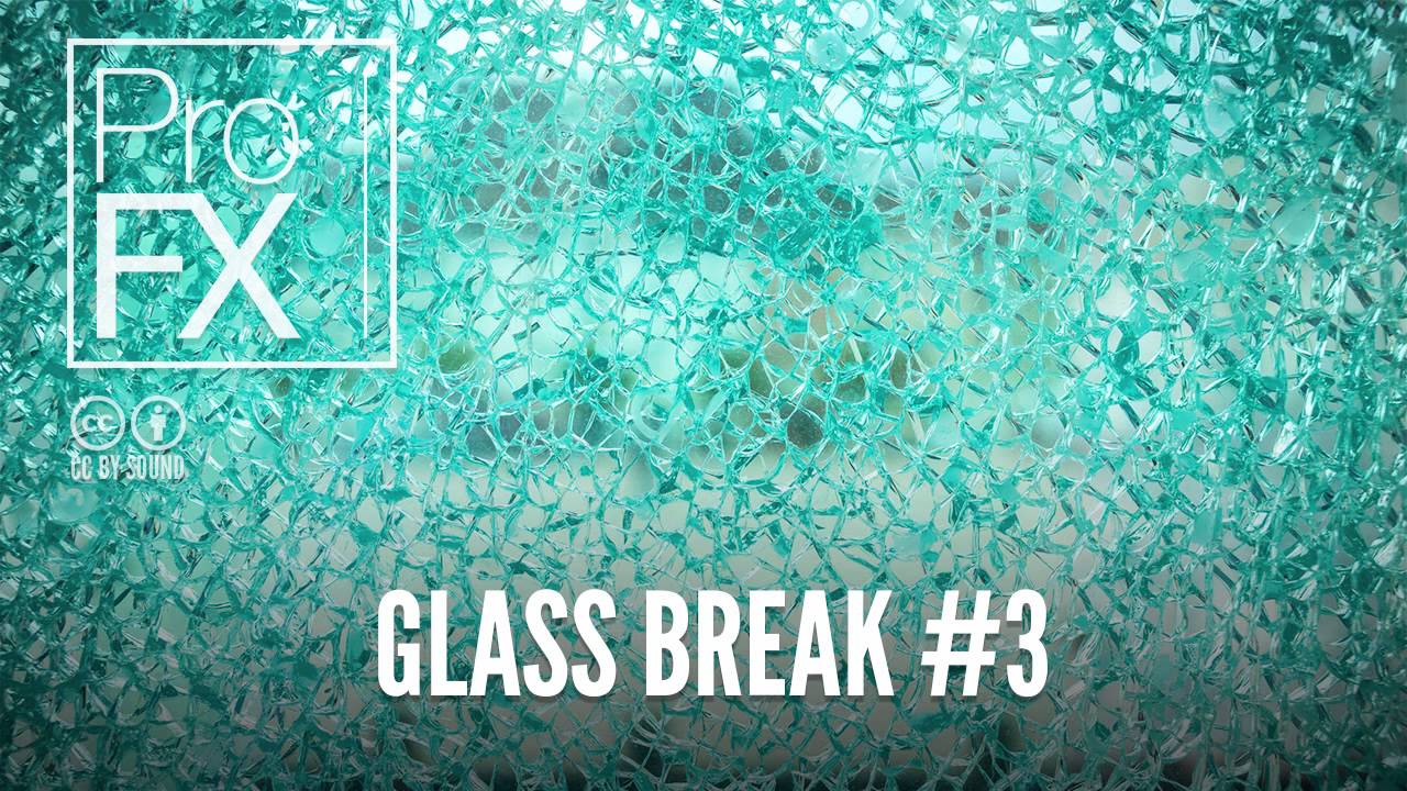 Glass Break #3 | Impact Sound Effects | ProFX (Sound, Sound Effects ...