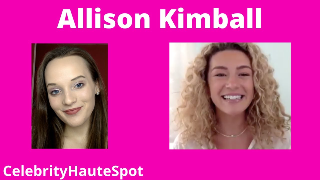 Allison Kimball Interview with CelebrityHauteSpot - YouTube
