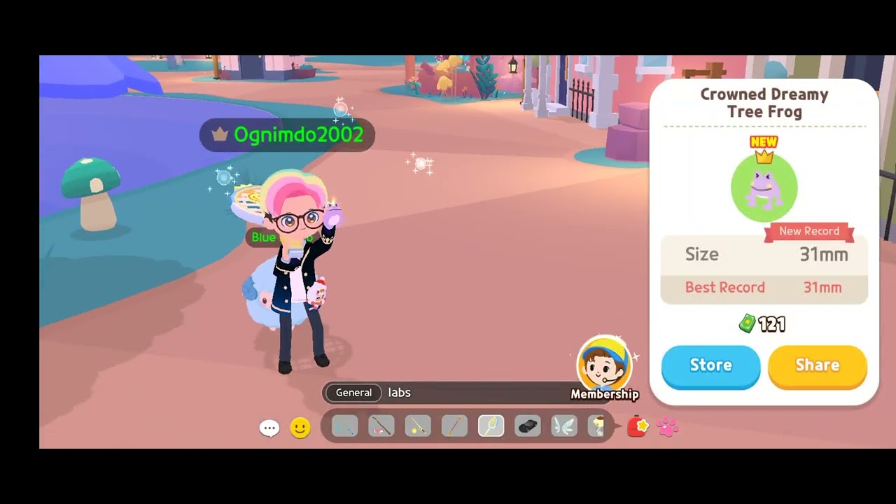 Play Together Critter: Crowned Dreamy Tree Frog - YouTube