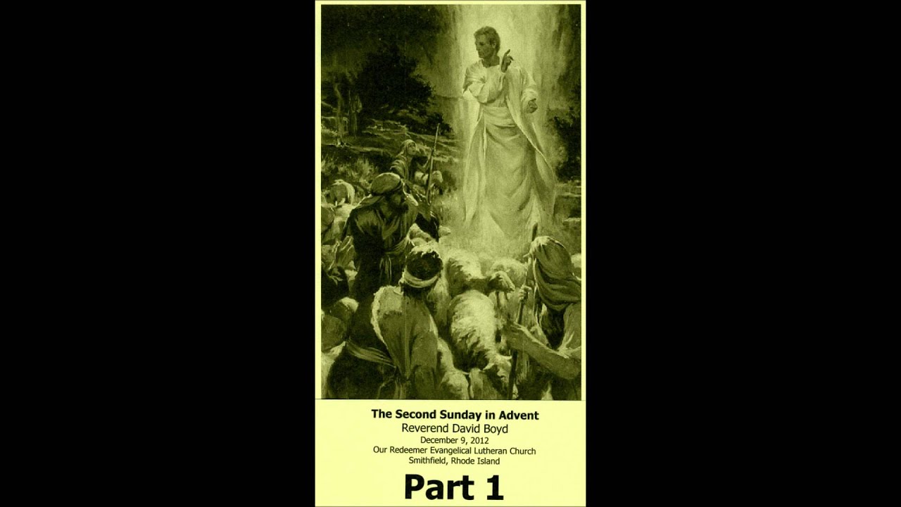 The Second Sunday in Advent, Rev. David Boyd - YouTube