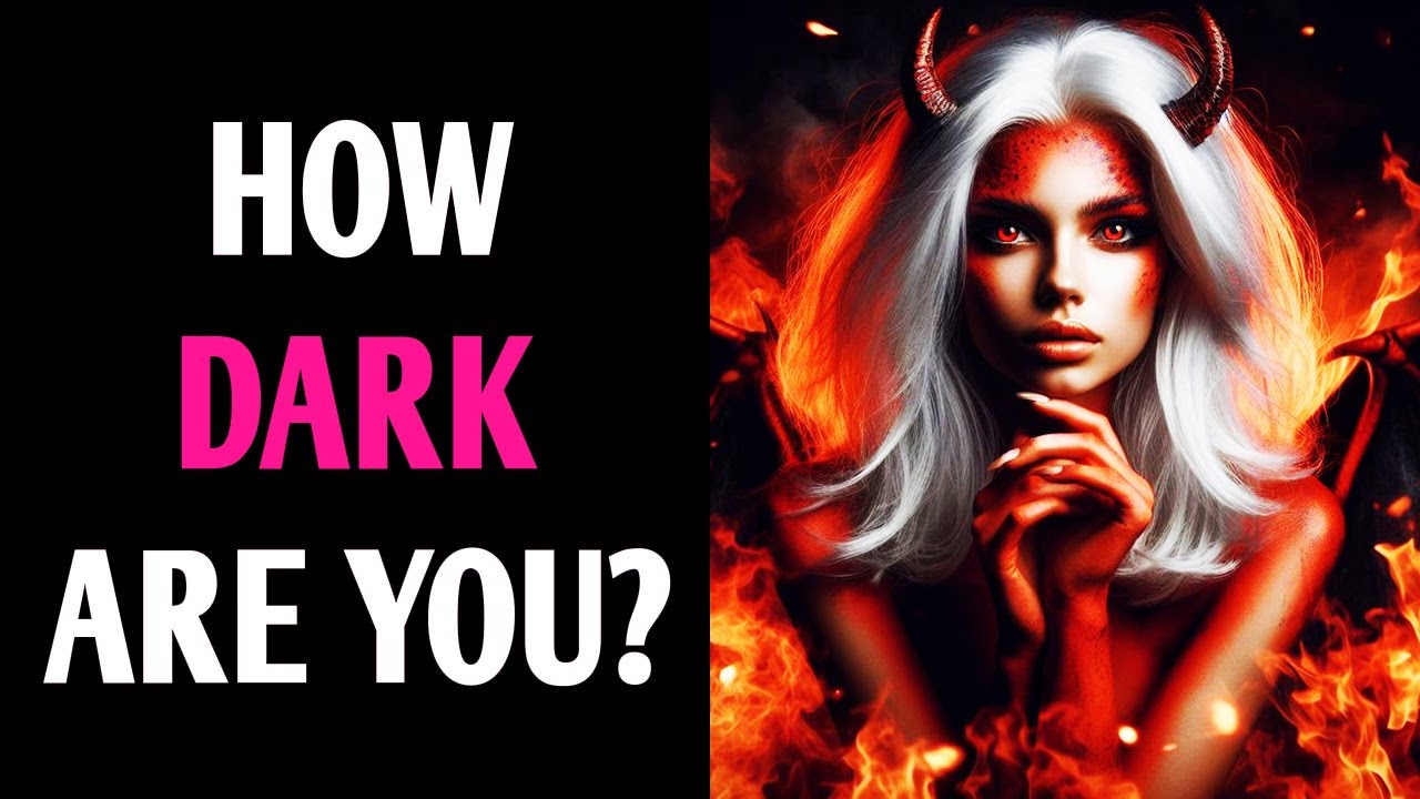 HOW DARK ARE YOU? Quiz Personality Test - 1 Million Tests - YouTube