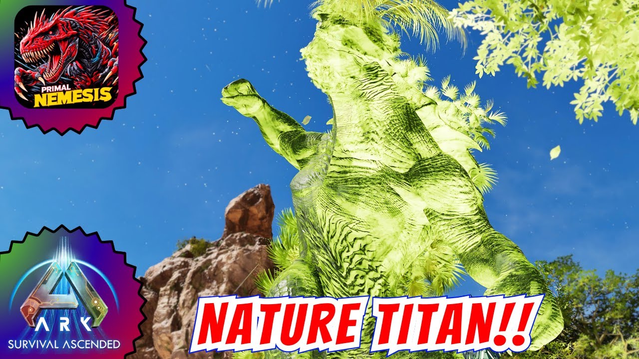 Their are TITANS roaming the world NOW Ark Survival Ascended Primal ...