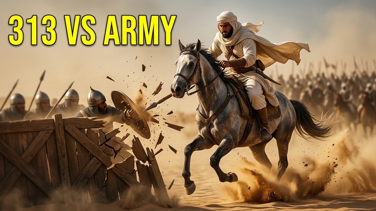Islamic history: The Epic Battle of Badr (The 313 vs. 1,000) #Muhammad ...