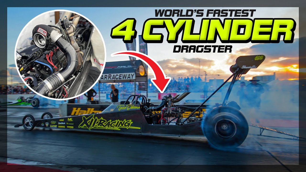 THE WORLD'S FASTEST 4 CYLINDER DRAGSTER - XII RACING - YouTube