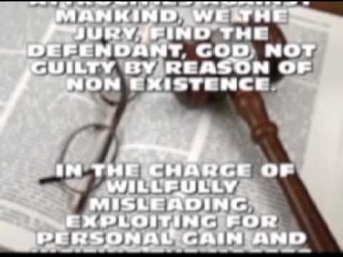 God on Trial - The Verdict is in!