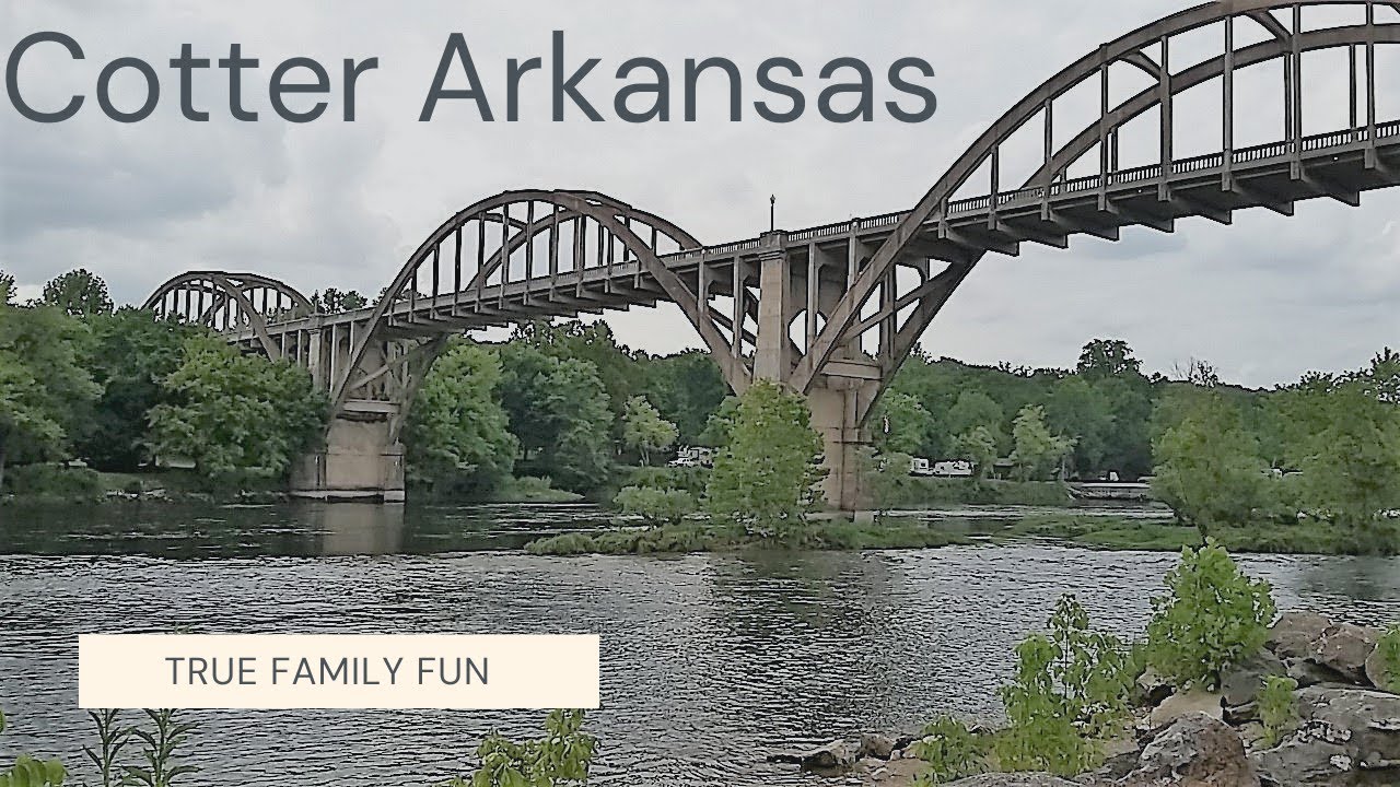 Best Swimming hole in Arkansas! Natural Springs in Cotter Ak - YouTube