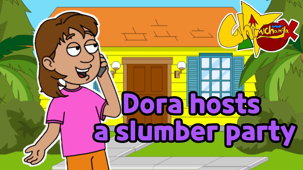 Dora hosts a slumber party/Grounded - YouTube