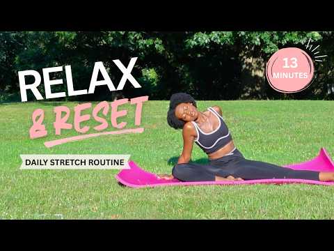 Daily Stretching Routine to Relax and Reset ♡