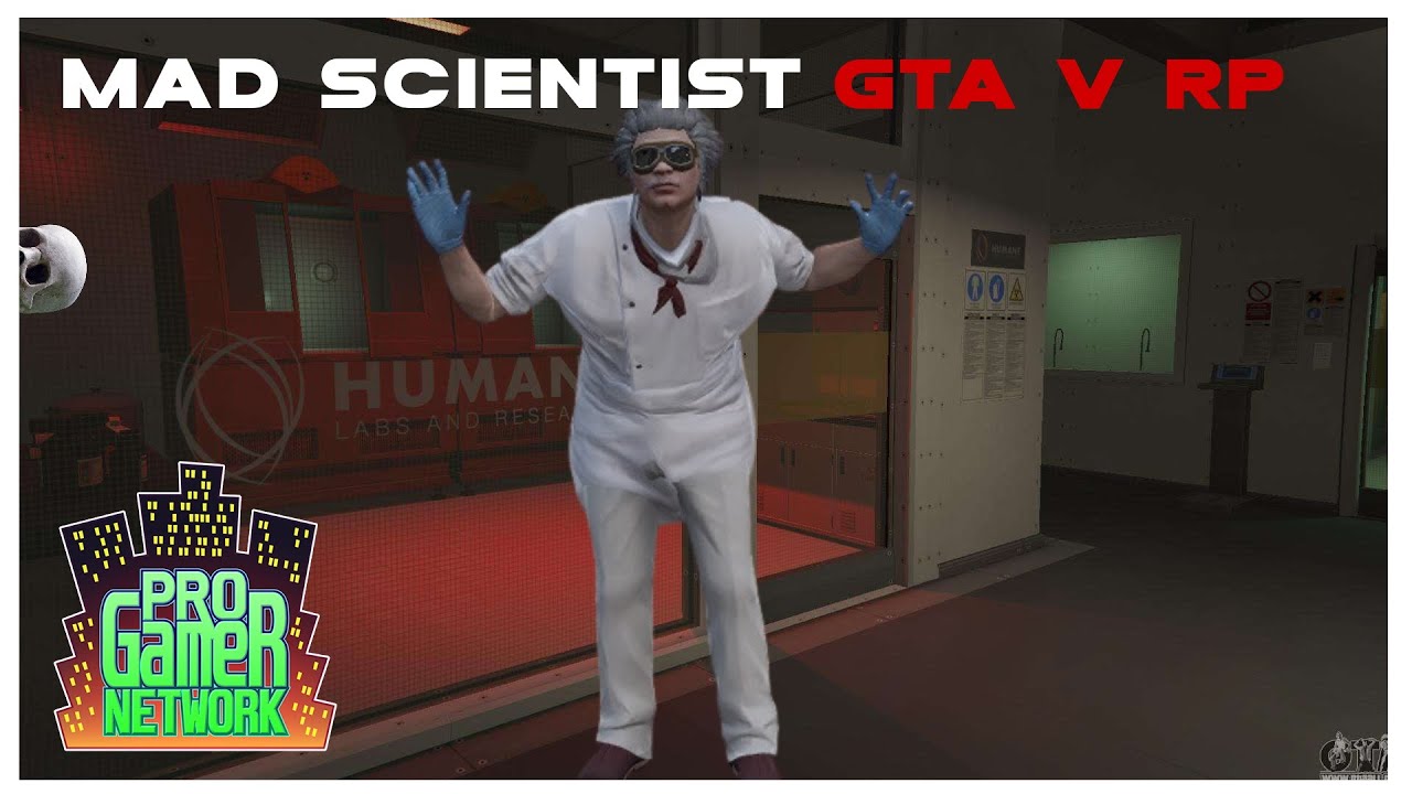 Playing as a Mad Scientist in GTA V RP! Pt 1 - YouTube