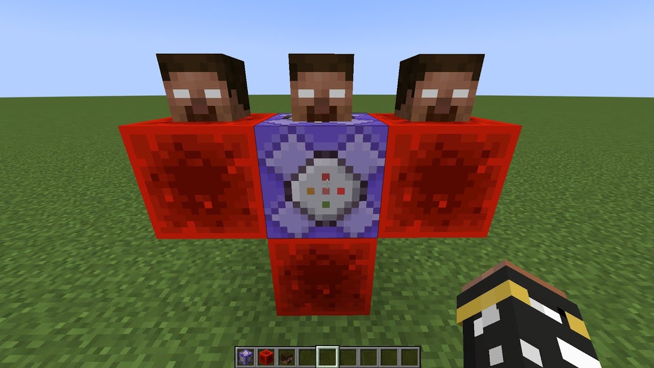 what if you create a HEROBRINE WITHER SOUL in MINECRAFT - YouTube