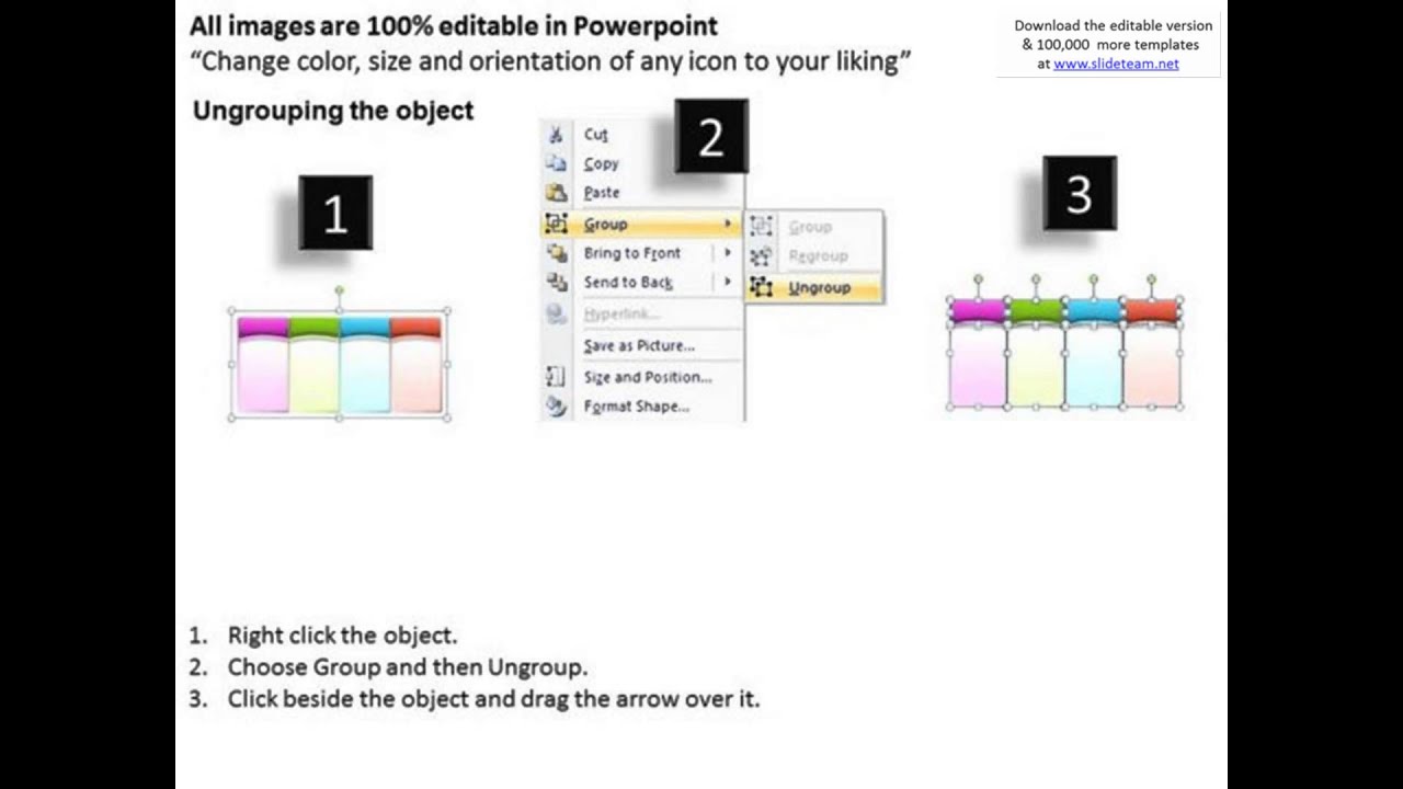 ppt tabular way to list 4 factors processes powerpoint templates ...