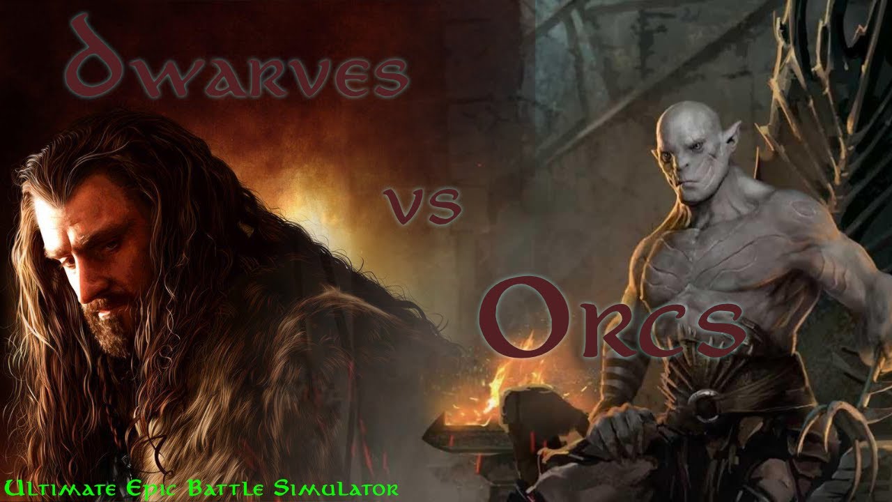 Dwarves vs Orcs - Ultimate Epic Battle Simulator - YouTube
