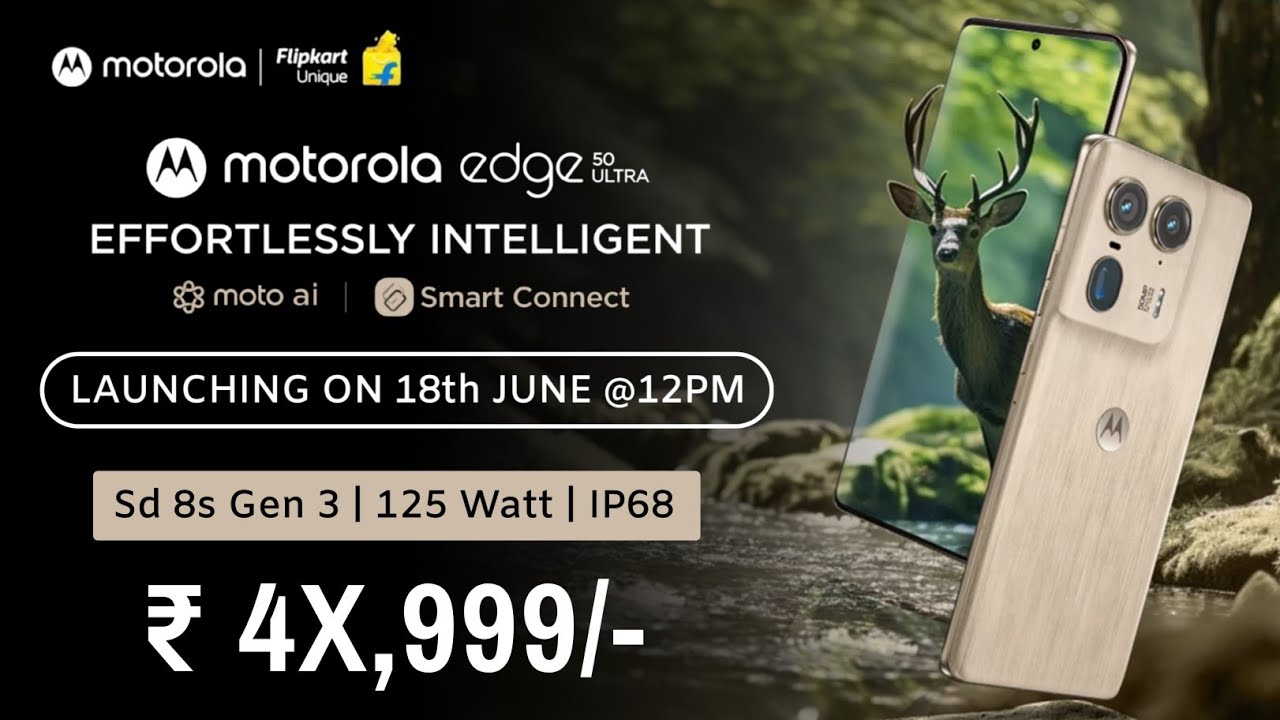 Moto Edge 50 Ultra Launch Date In India, India Price, Features ...