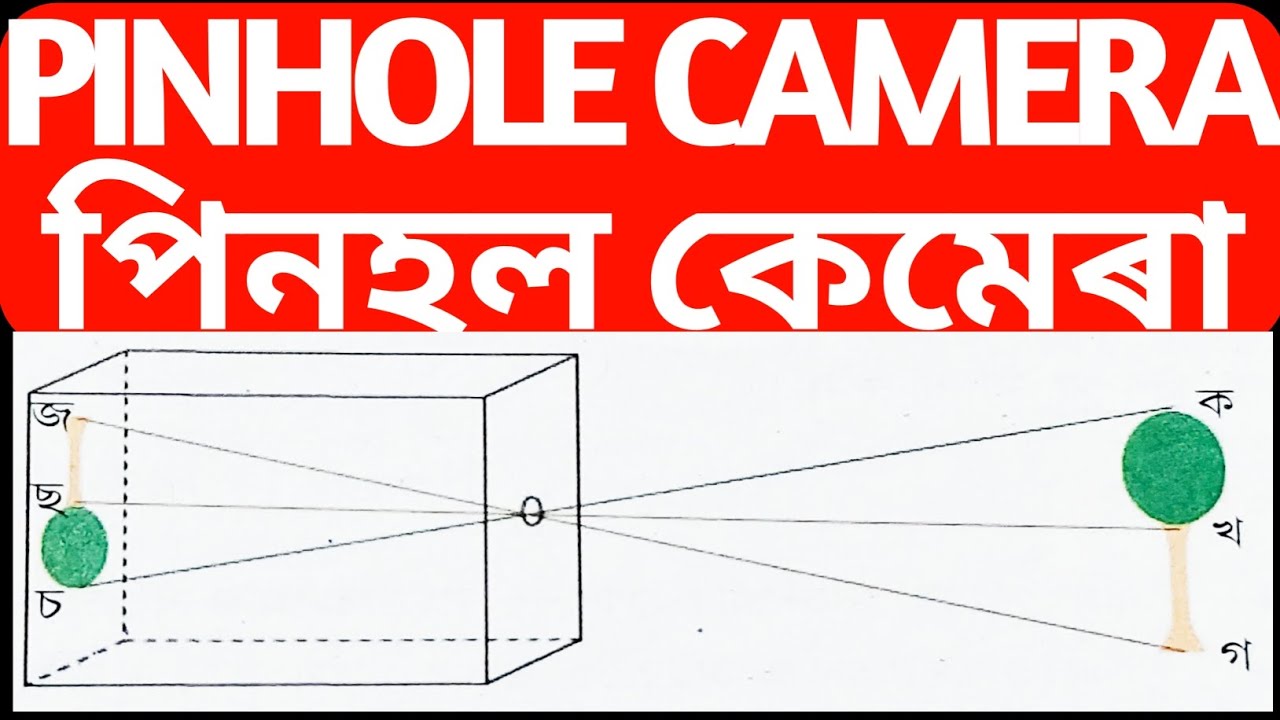 PINHOLE CAMERA | পিনহল কেমেৰা | SCIENCE PROJECT | PINHOLE CAMERA BY ...