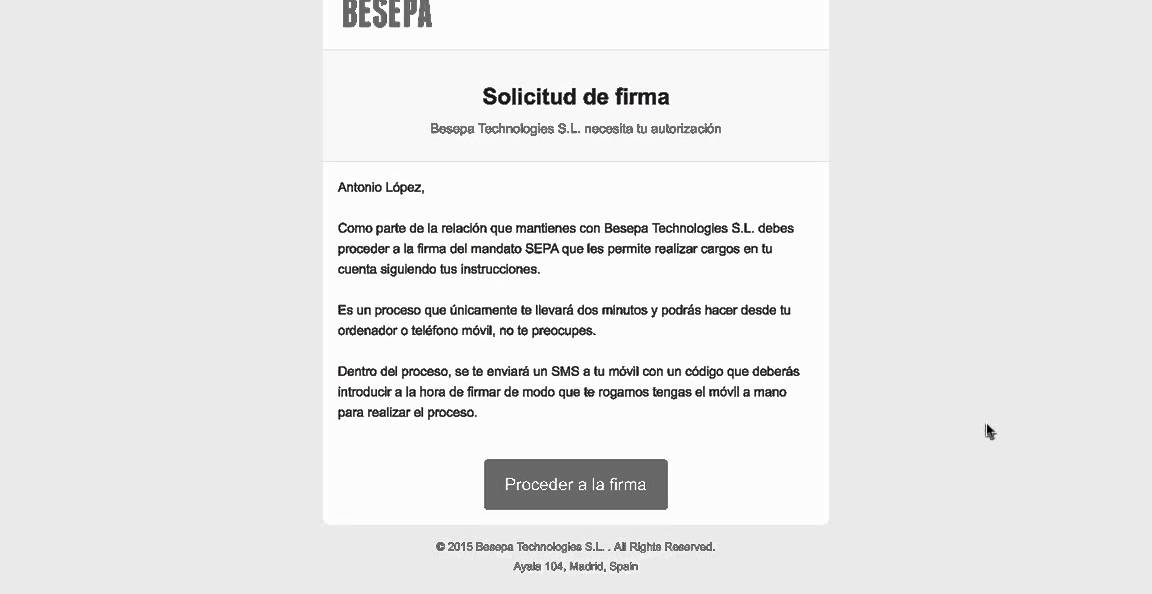 Cómo crear un cliente y solicitarle que firme el mandato SEPA - YouTube