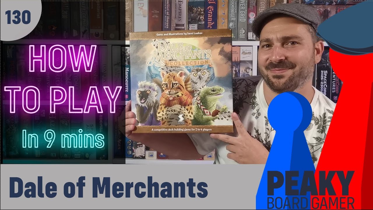 How to play Dale of Merchants board game - Full teach + Visuals - Peaky ...