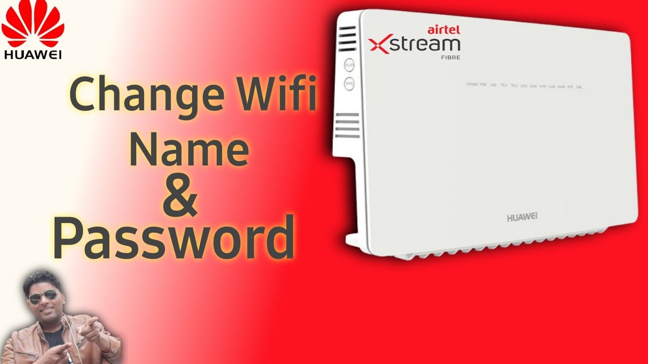 ⚡How To Change Wifi Name & Wifi Password in Huawei GPON HG8145V ONT ...