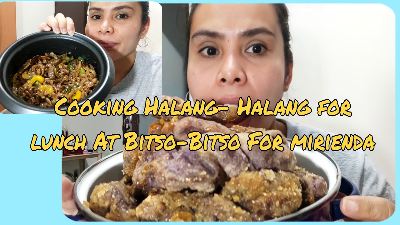 COOKING HALANG - HALANG FOR LUNCH AT BITSO -BITSO FOR MIRIENDA | Sann ...