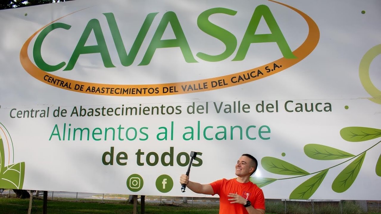 Probando comida en CAVASA🍖Central de Abastecimientos del Valle del ...