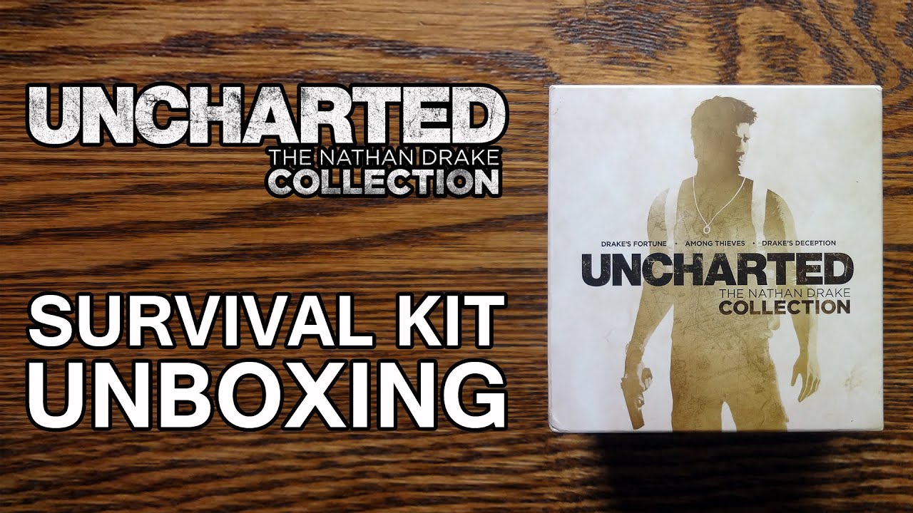 Uncharted The Nathan Drake Collection Survival Kit Unboxing & Review ...