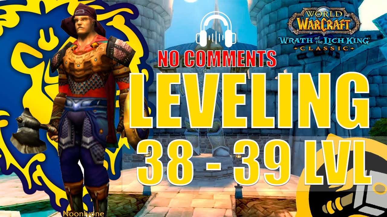 WOTLK Leveling Alliance Guide (Paladin) [38-39] One hour preparation WoW [4K,ASMR] - YouTube