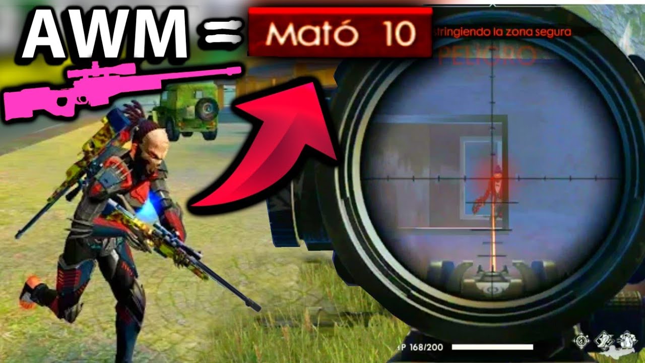 USO AWM POR PRIMERA VES mira lo que paso😱FREEFIRE CLASIFICATORIA RUMBO ...