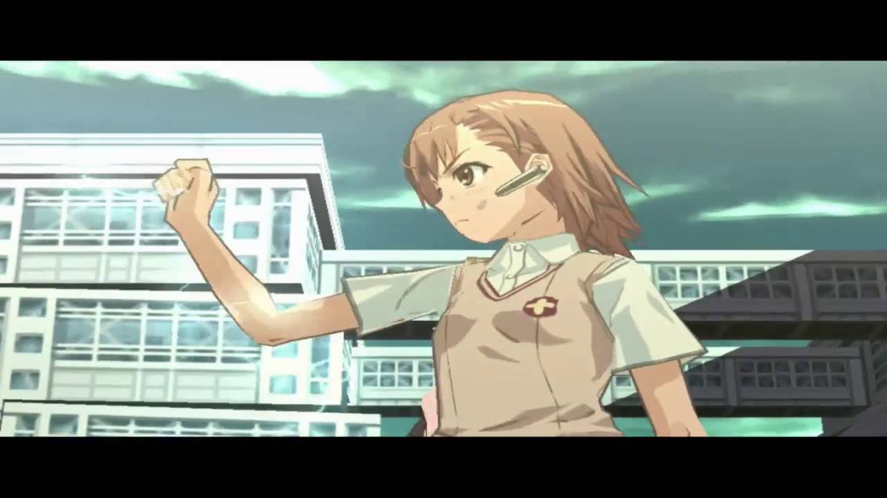 Toaru Kagaku no Railgun (psp game, quicktime event 6) - YouTube