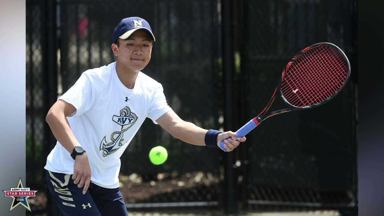 Navy Sports Magazine: Men's Tennis senior Andrew Ton - YouTube