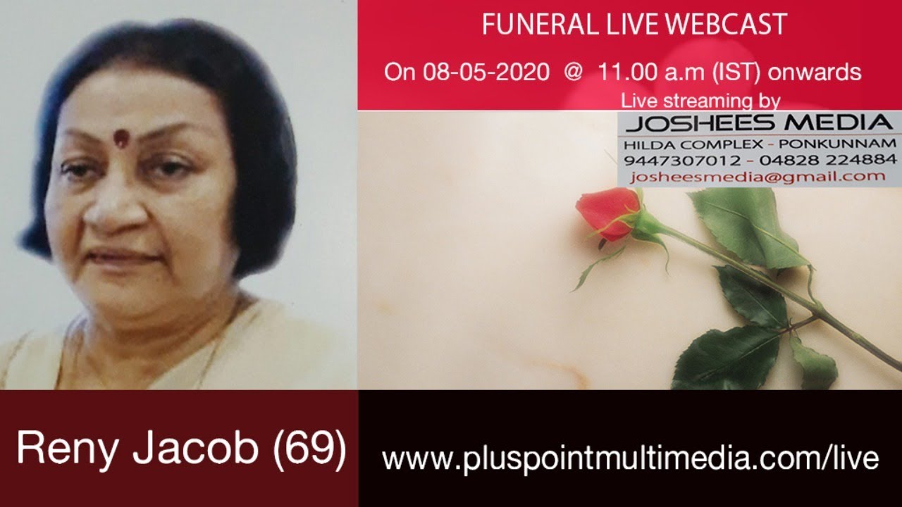 Funeral of Reny Jacob - YouTube