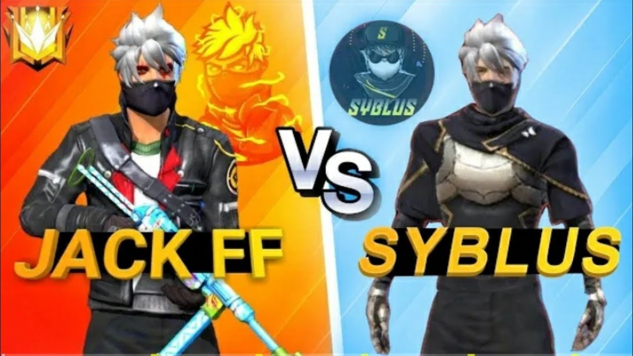 JACK FF ⚔️ OP SYBLUS | 1 VS 1 Full Gameplay 👑 | جاك ضد سيبلوس واحد ضد ...