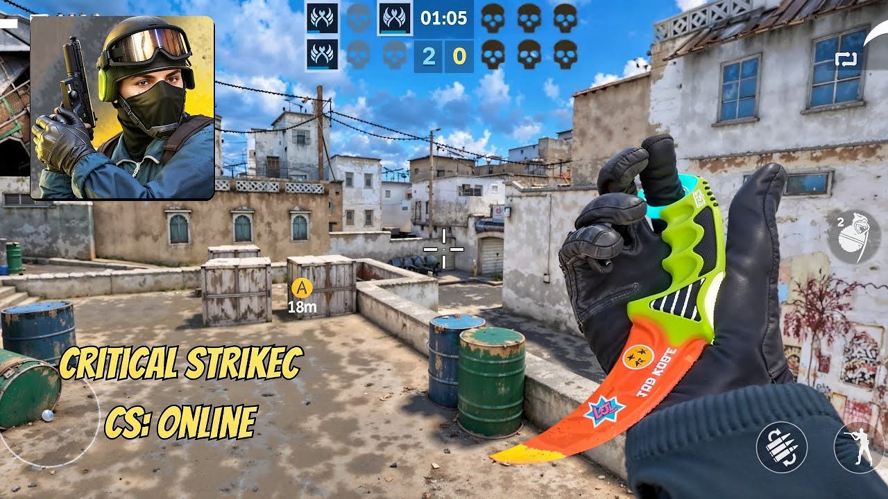 "Critical Strike CS: Online - Intense FPS Action Gameplay - YouTube