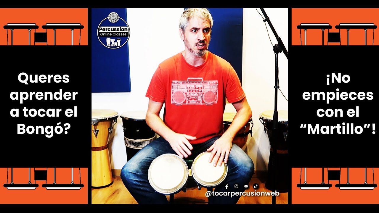 ⛔ Quieres aprender a tocar el Bongó!?, No inicies con el ritmo ...