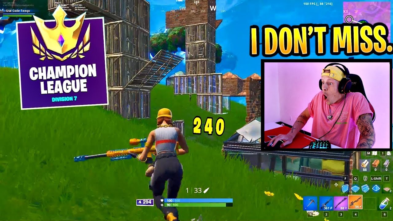 I reached Champion Division in 1 Day & did THIS Vs Fortnite PROS - YouTube
