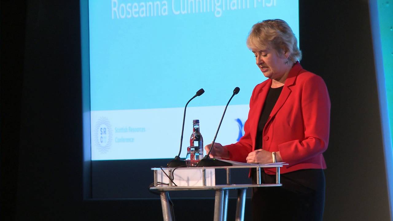 Scottish Resources Conference 2016 - Roseanna Cunningham, Cabinet ...