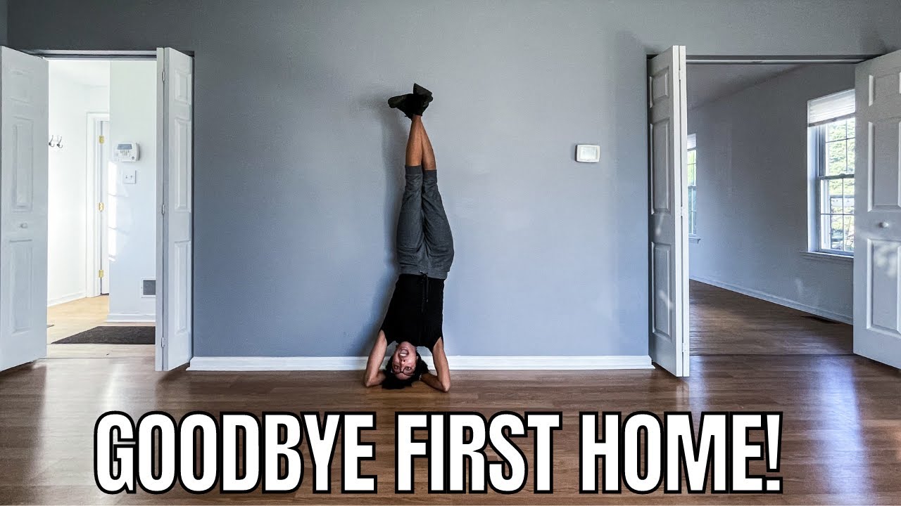 MINIMALIST EMPTY HOUSE TOUR (juxtaposed with not-so-empty home footage ...