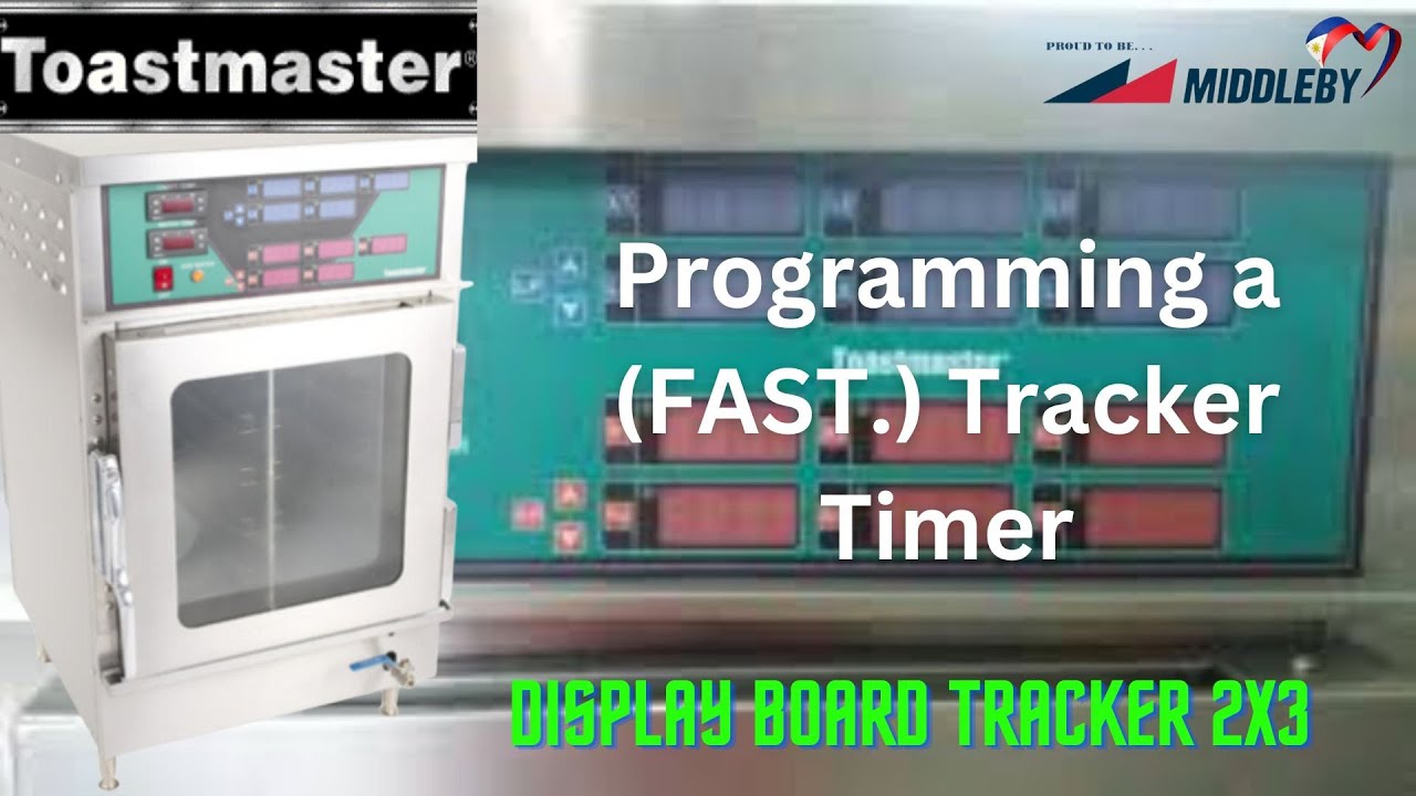 Programming a (FAST.) Tracker Timer. Display Board Tracker 2X3 - YouTube
