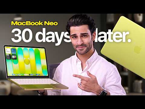 MacBook Neo One Month Later — The Perfect Setup with My iPad.