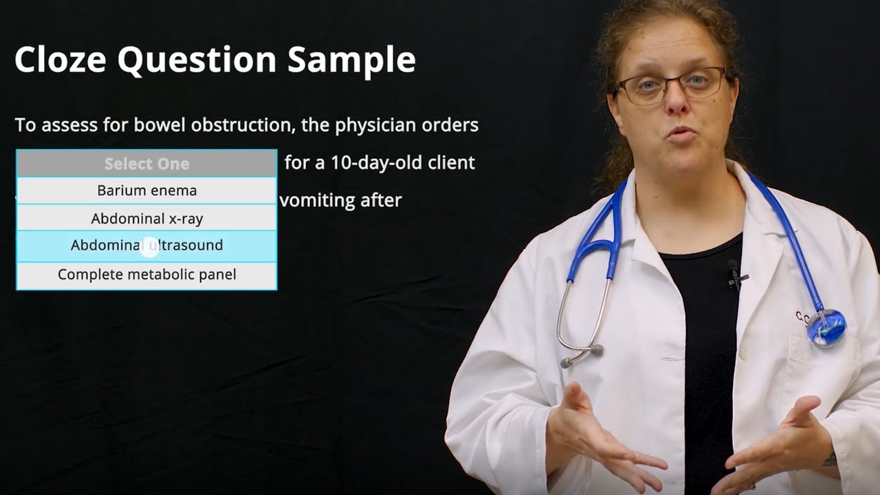Cloze Questions | Next Generation NCLEX-RN Exam (NGN) - YouTube