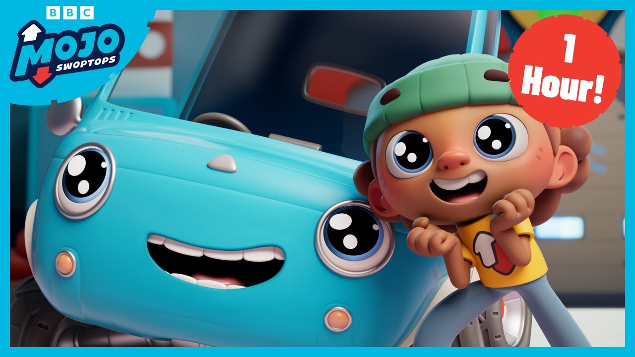 Funniest Mojo & Bo Moments! 😂🚛 | Laugh-Out-Loud Cartoon Mega Compilation | Mojo Swoptops - YouTube