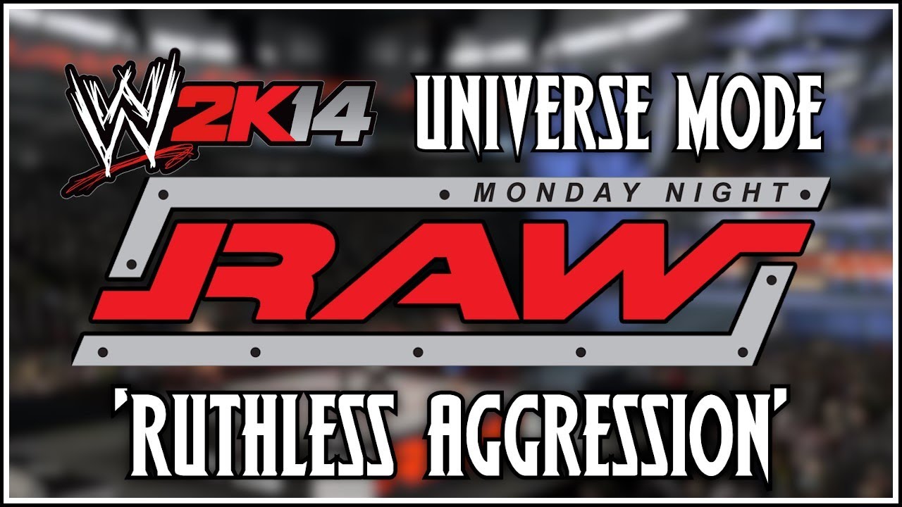 WWE 2K14 Universe Mode - RAW: 'Ruthless Aggression' (Episode 1) - YouTube