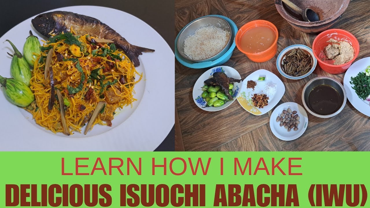LEARN HOW TO MAKE DELICIOUS ABACHA (IWU) #howtomakeabacha #abacha # ...