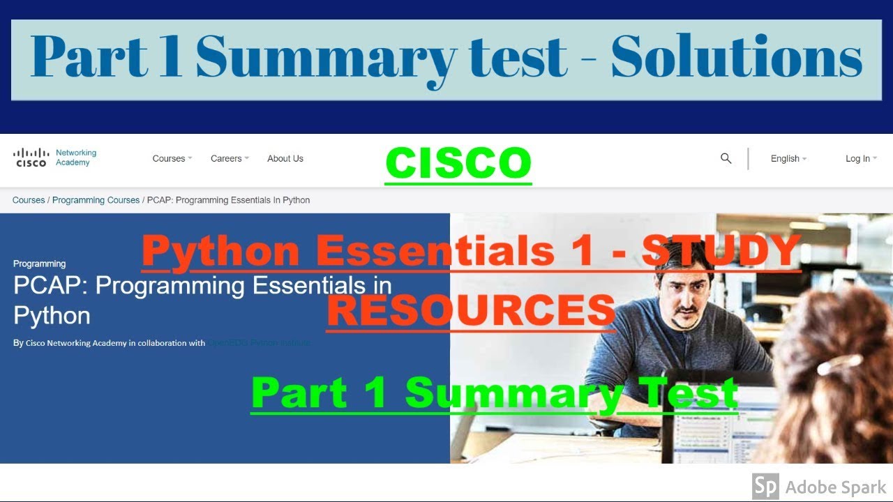 #Python_Essentials - #STUDY_RESOURCES #Part-1 Summary Test #Programming ...